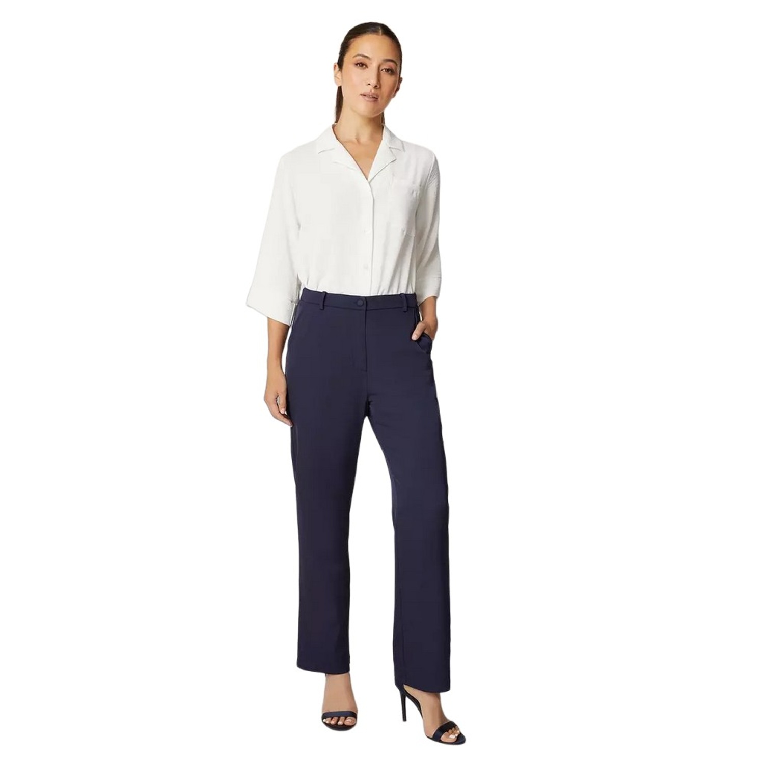 Principles Womens High Waist Tapered Pants - Walmart.com