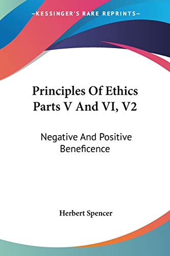 Principles of Ethics : Negative and Positive Beneficence - Walmart.com