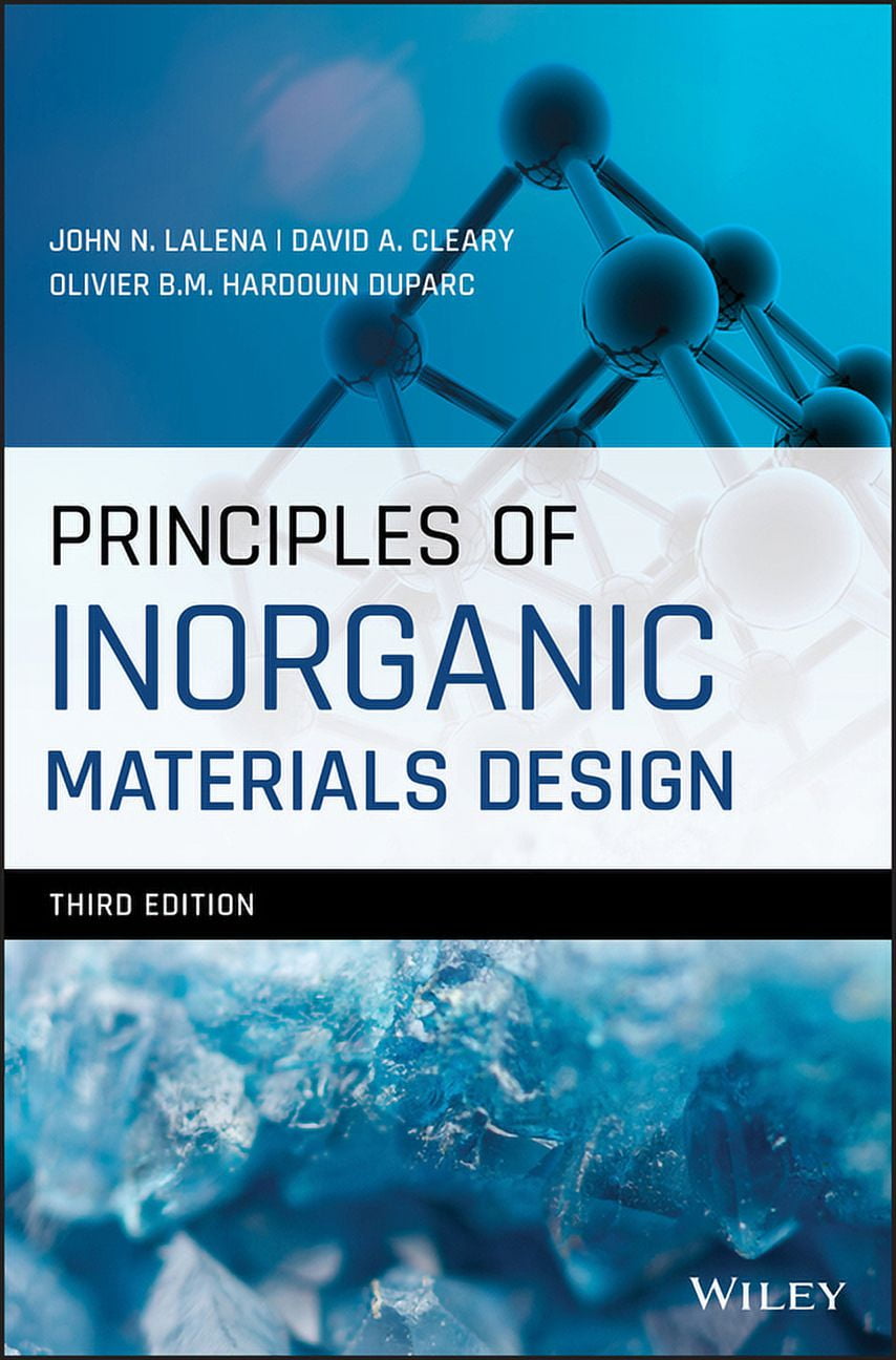 Principles of Inorganic Materials Design (Hardcover) - Walmart.com