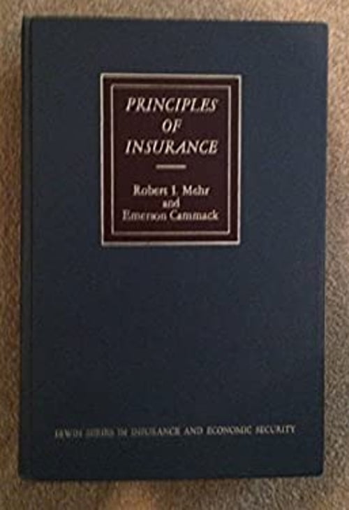 Pre-Owned Principles of Insurance (Hardcover) 9780256018332 - Walmart.com