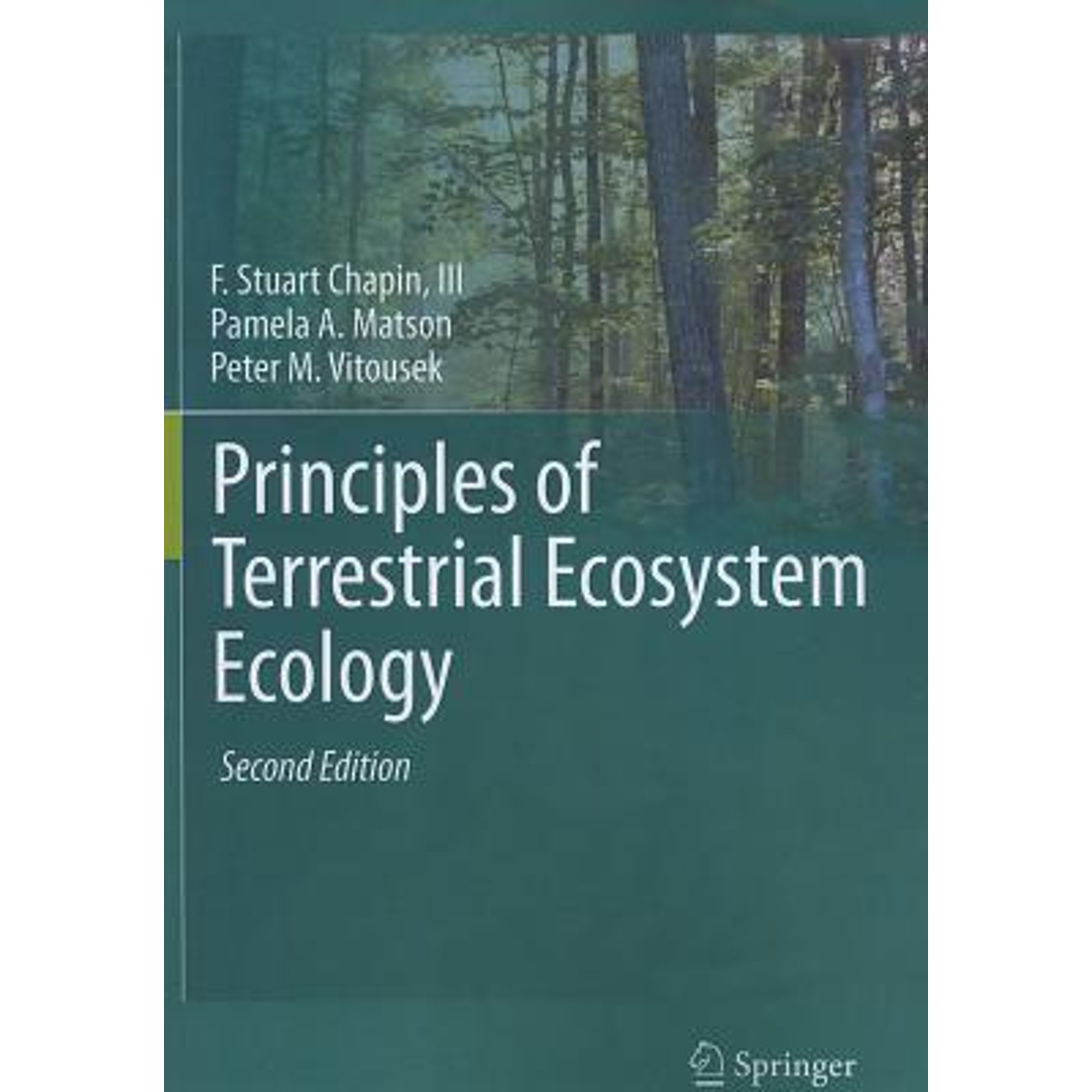 Pre-Owned Principles of Terrestrial Ecosystem Ecology (Paperback ...