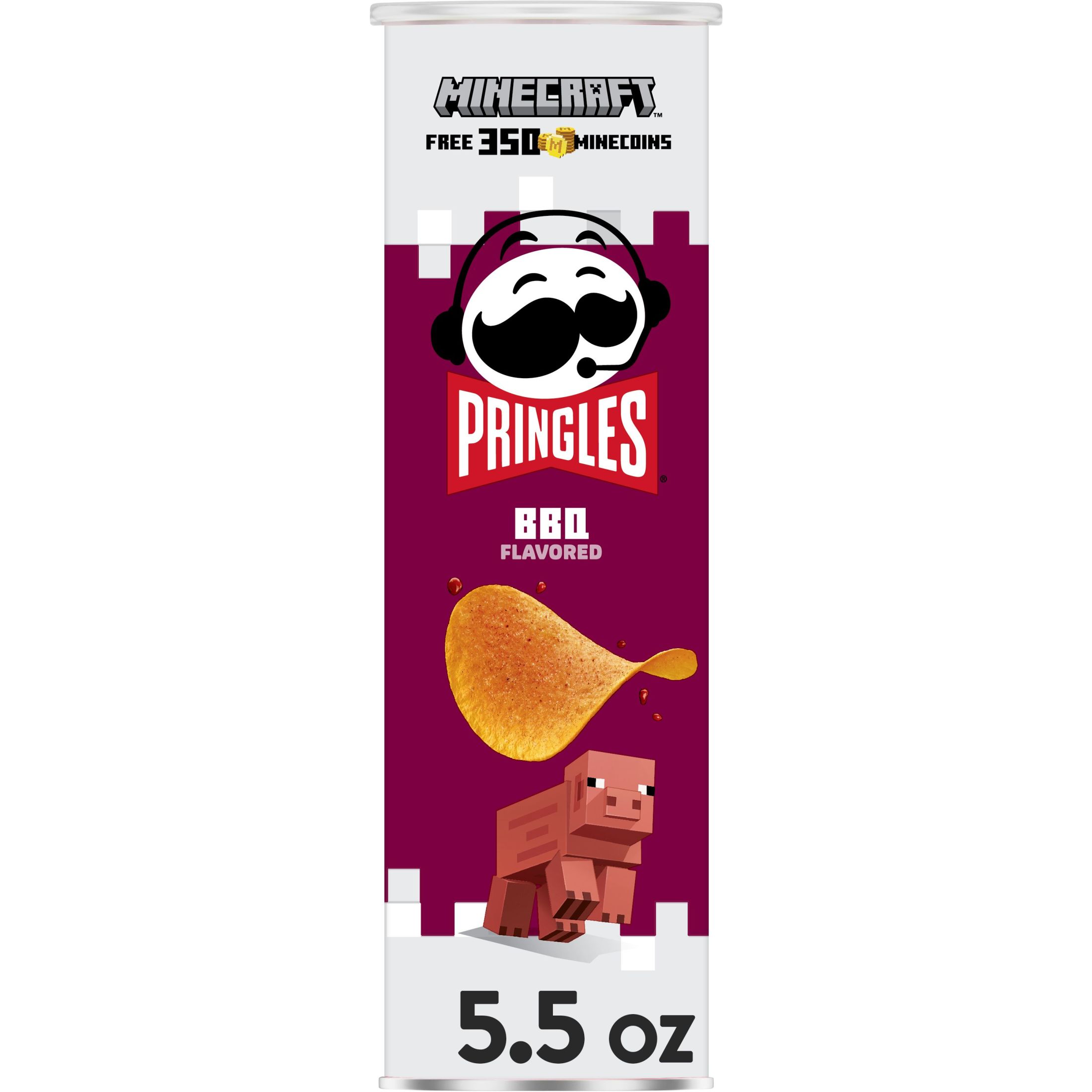Pringles Texas BBQ Brisket Potato Chips 5.5oz - 1 can - Walmart.com