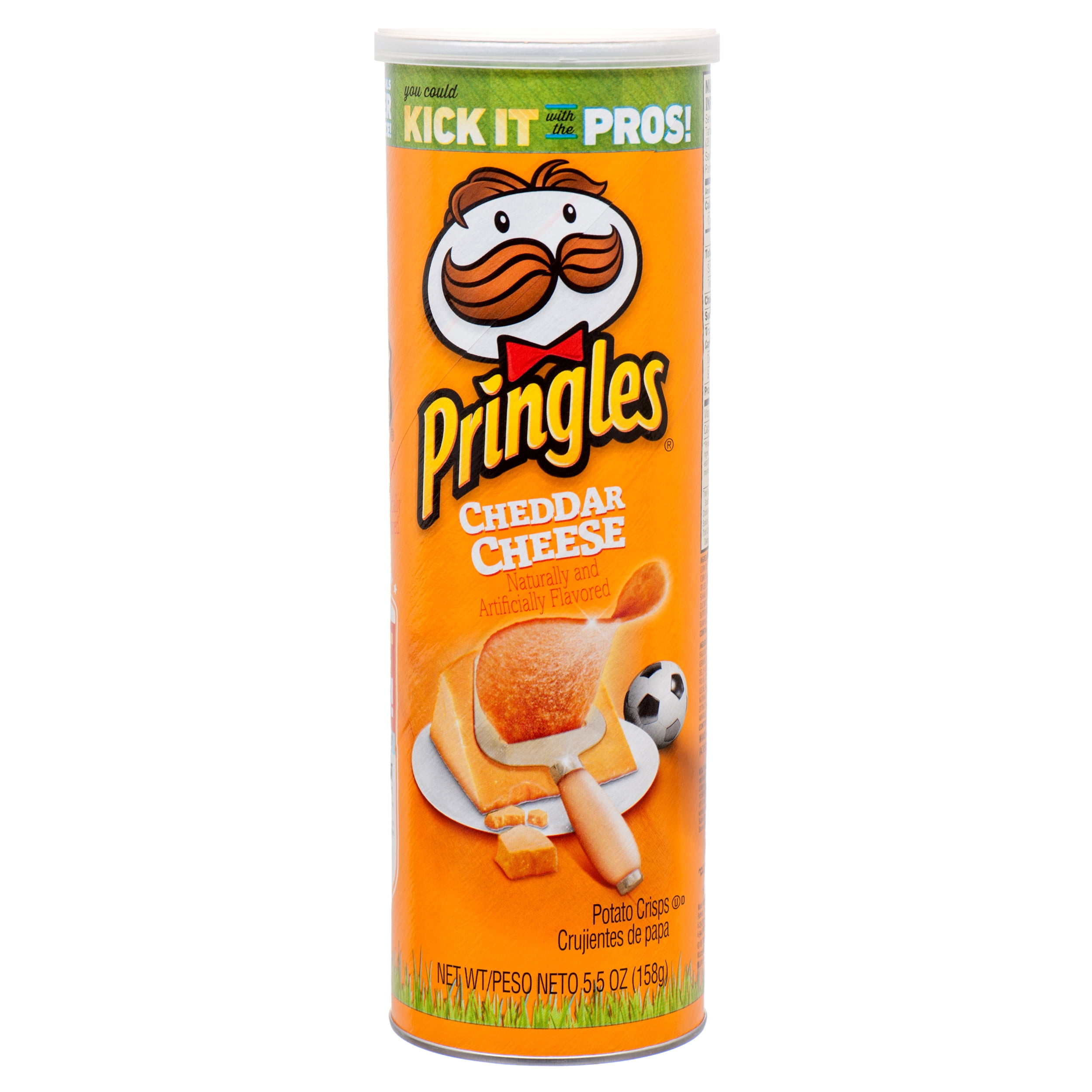 Pringles Cheddar Cheese Flavor Potato Crisps 5.5 oz. Can (1 Pack ...