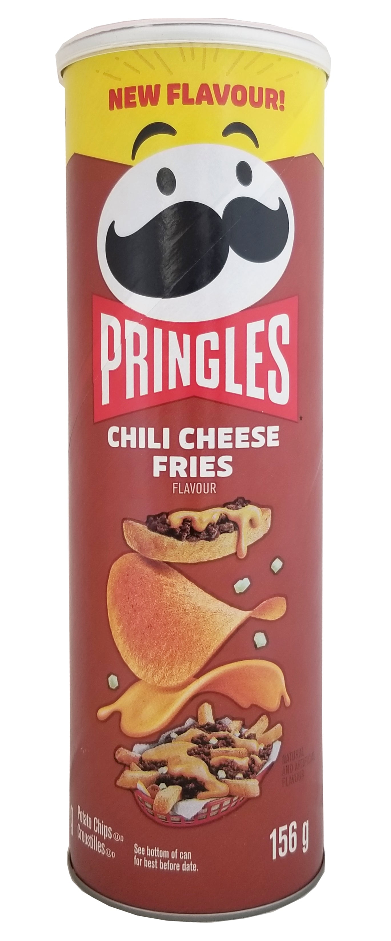 Pringles Chili Cheese Fries Flavored Potato Chips, 156g/5.5 oz ...