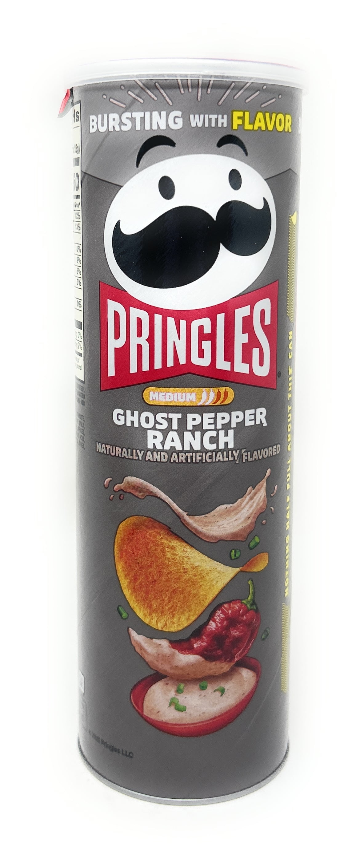 Pringles Ghost Pepper Ranch Flavored Potato Chips 5.5oz - 1 can ...
