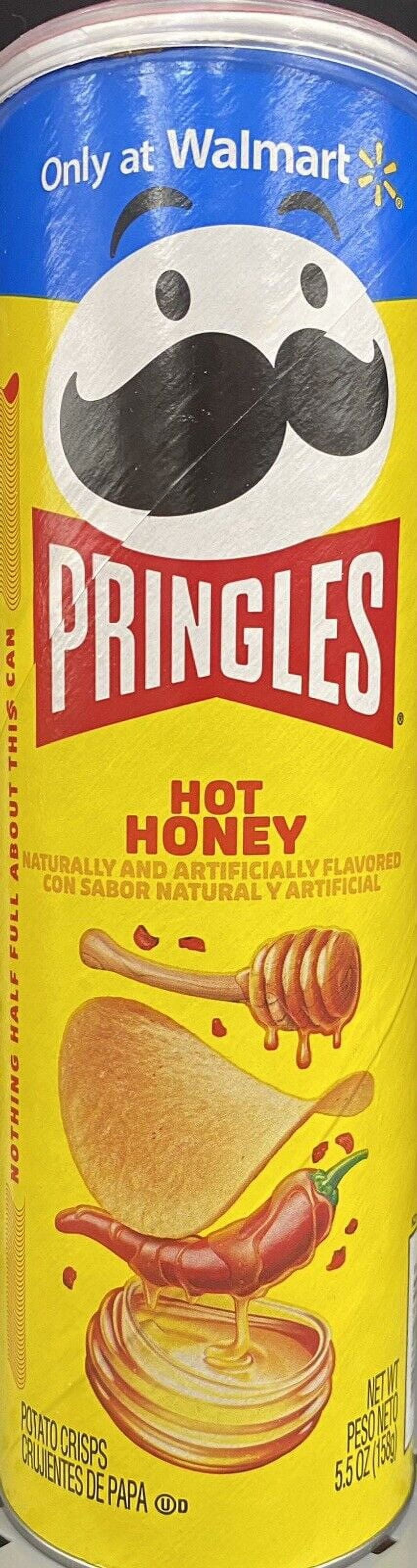 Pringles HOT HONEY Flavored Potato Chips Snack Crisps LIMITED EDITION 5 ...