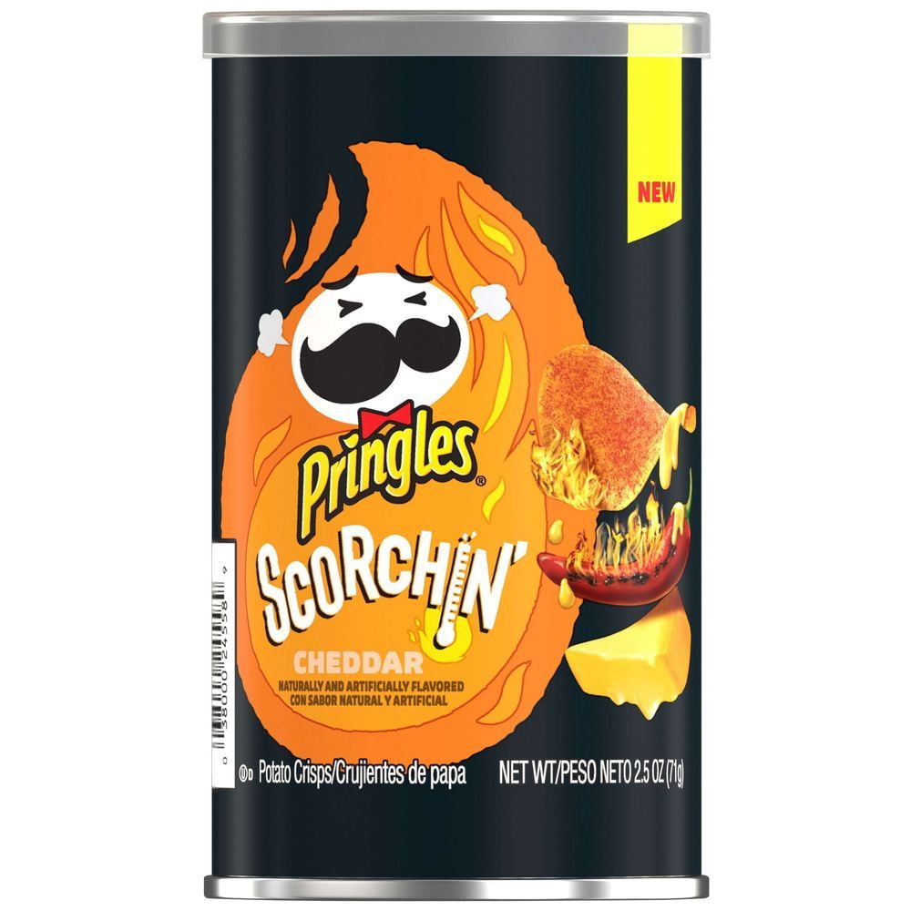 Pringles Inferno Cheese Crisps, 2.5 Ounces, 12 per case - Walmart.com