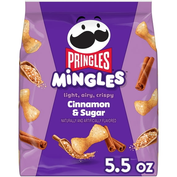 Pringles, Puffed Snacks, 5.5 oz, Cinnamon and Sugar - Walmart.com