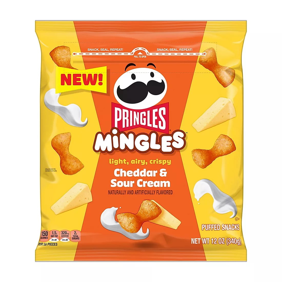 Pringles Mingles Potato Crisps Chips, Lunch Snacks, On-The-Go Snacks ...
