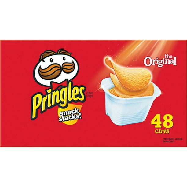 Pringles Original Flavor Snack Stacks, 48 Ct. - Walmart Business Supplies