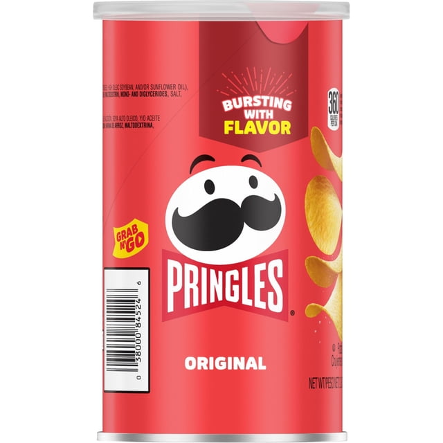 Pringles Original Potato Crisps Chips - 2.3 oz - Walmart Business Supplies