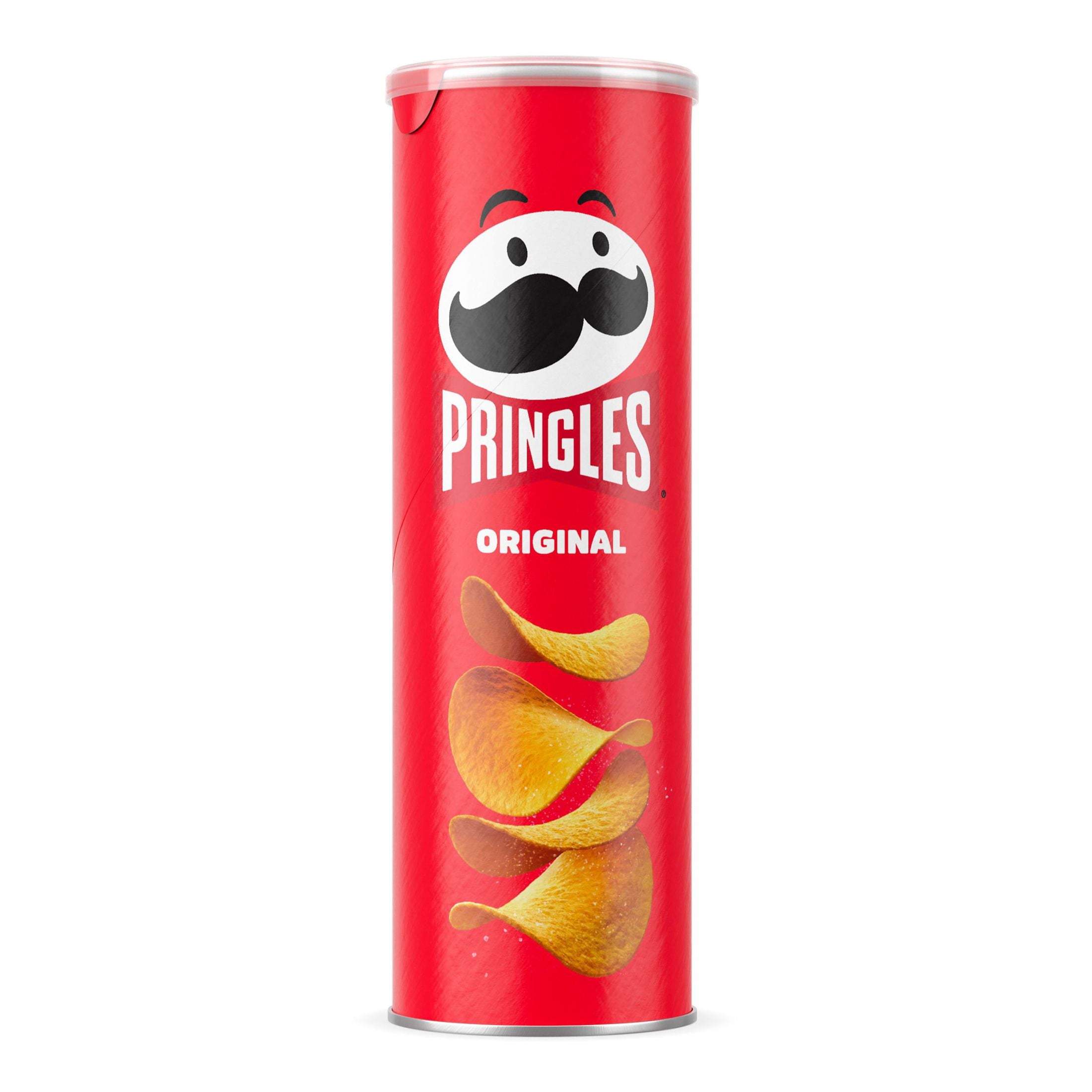 Pringles Original Salty Potato Crisps Chips, Travel Size Lunch Snacks ...