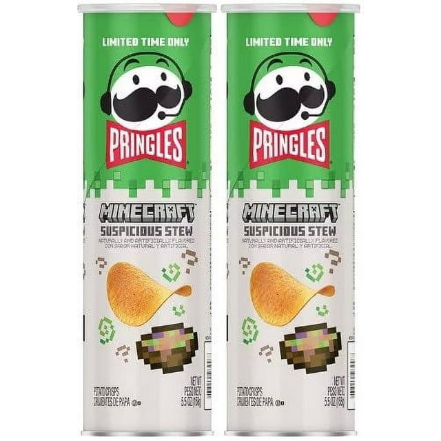 Pringles Potato Chip Crisps Chips Crisps Can (Minecraft Suspicious Stew ...