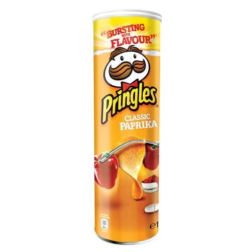 Pringles Potato Chips - Classic Paprika - 1 Can /190G Packaging May ...