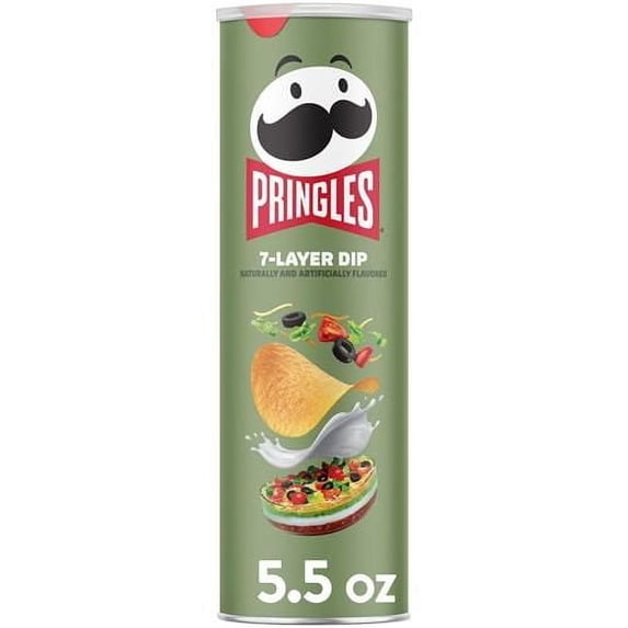 Pringles Potato Crisps Chips, Lunch Snacks, On-The-Go Snacks, 7-Layer ...