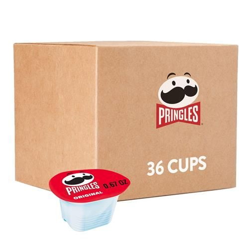 Pringles Potato Crisps Chips, Lunch Snacks, On-The-Go Snacks, Original ...