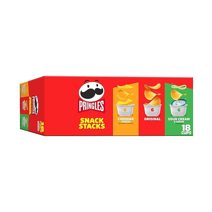 Pringles Potato Crisps Chips, Lunch Snacks, On-the-Go Snacks, Snack ...