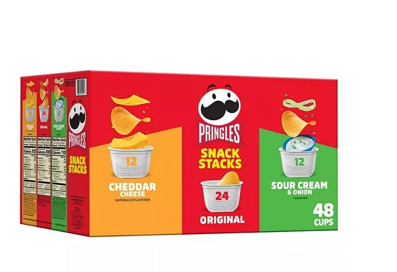 Pringles Potato Crisps Chips, Variety Pack, Snacks Stacks (33.8 oz. box ...