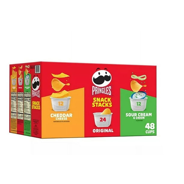 Free Shipping! Pringles Potato Crisps Chips, Variety Pack, Snacks ...