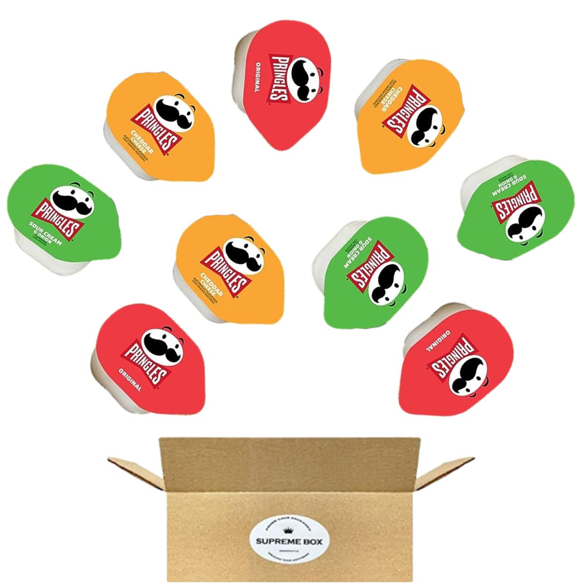 Pringles Potato Crisps Chips, ZS23 Lunch Snacks, Office and Kids Snacks ...