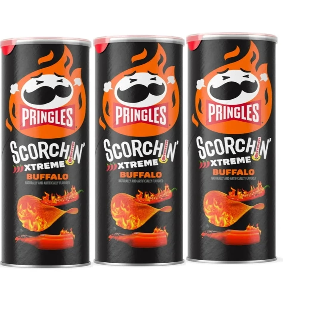 Pringles Scorchin' Buffalo - 5.5oz 3pk - Walmart.com