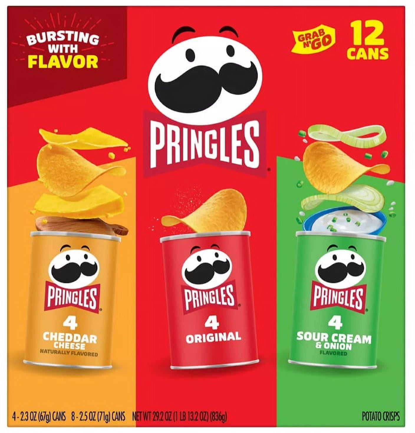 Pringles Variety Can Pack, 12 ct. - Walmart.com