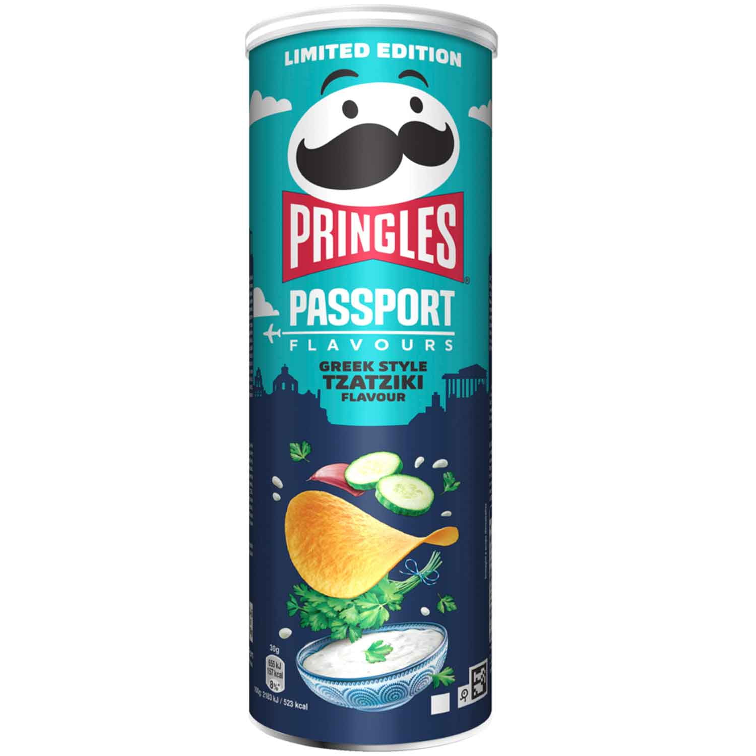Pringles potato chips Greek Style Tzatziki 165g/5.8 oz - Walmart.com