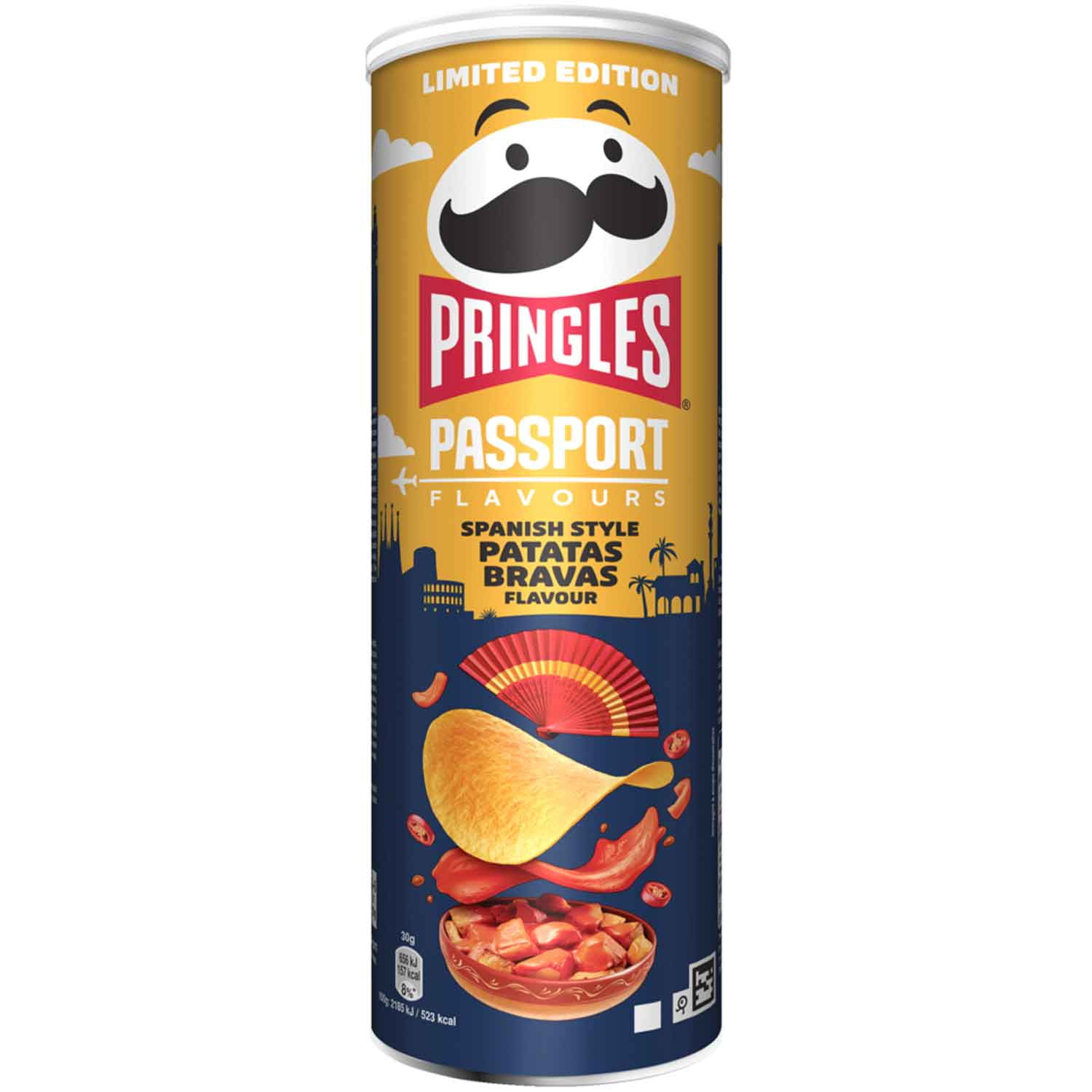 Pringles potato chips Spanish Style Patatas Bravas 165g/5.8 oz - Walmart.com