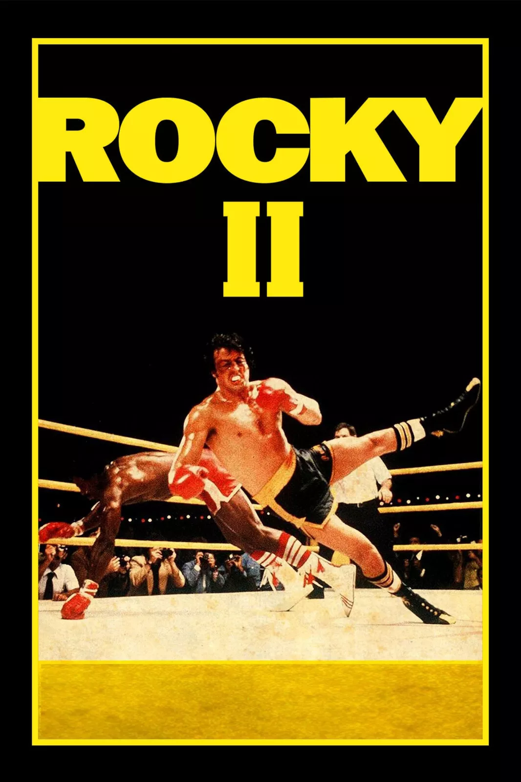 Print 1979 Poster Sylvester Stallone ROCKY II 2 Boxing Movie Wall Decor ...