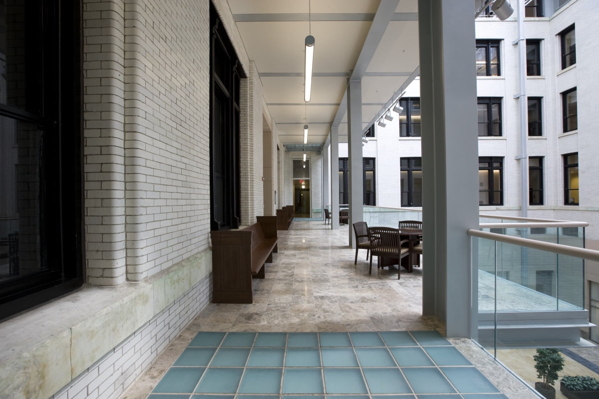 Print: 2nd Floor Corridor, Howard M. Metzenbaum U.S. Courthouse ...