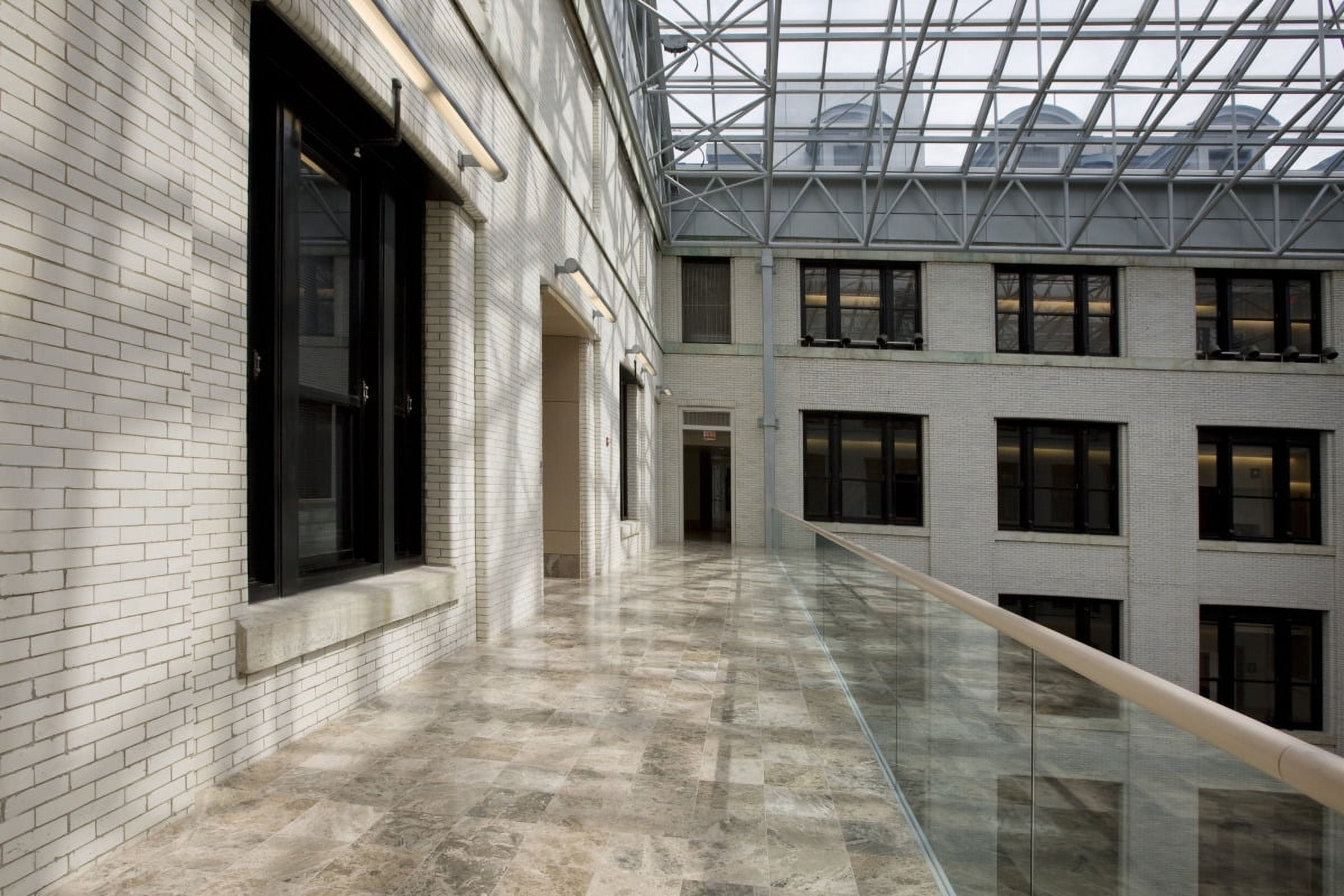 Print: 4th Floor Corridor, Howard M. Metzenbaum U.S. Courthouse ...
