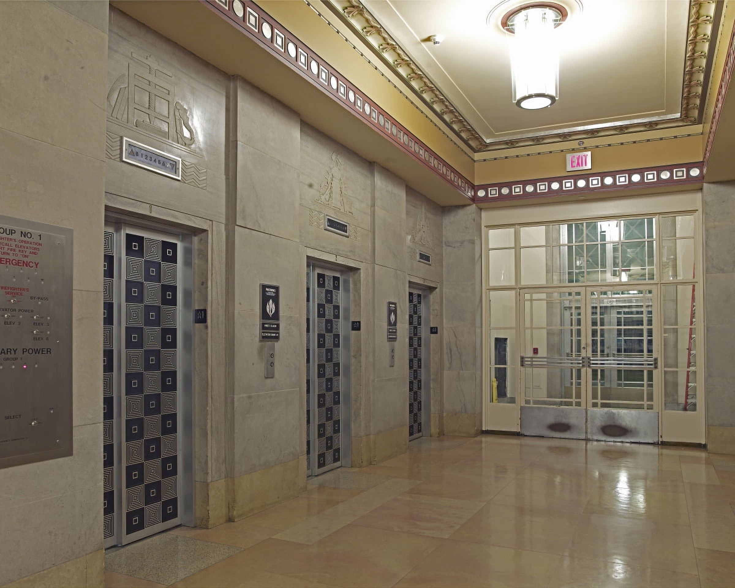 Print: 9th And Pennsylvania Ave. Lobby, Department Of Justice ...