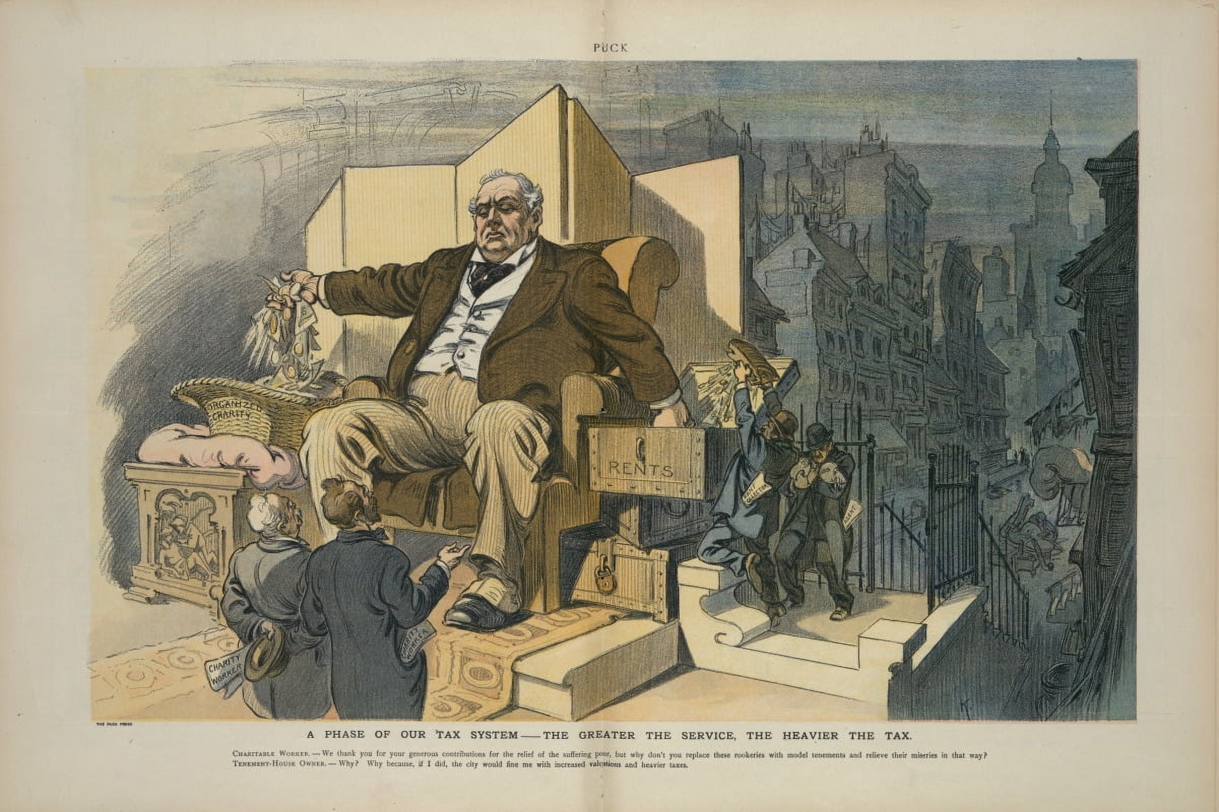 Print: A Phase Of Our Tax System - The Greater The Service, The Heavier ...