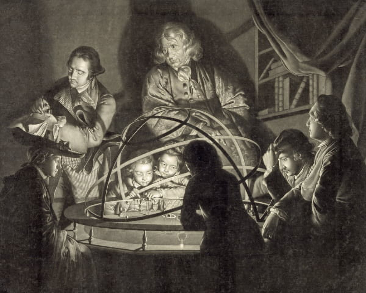 Print: A Philosopher Giving A Lecture On The Orrery, After Joseph ...