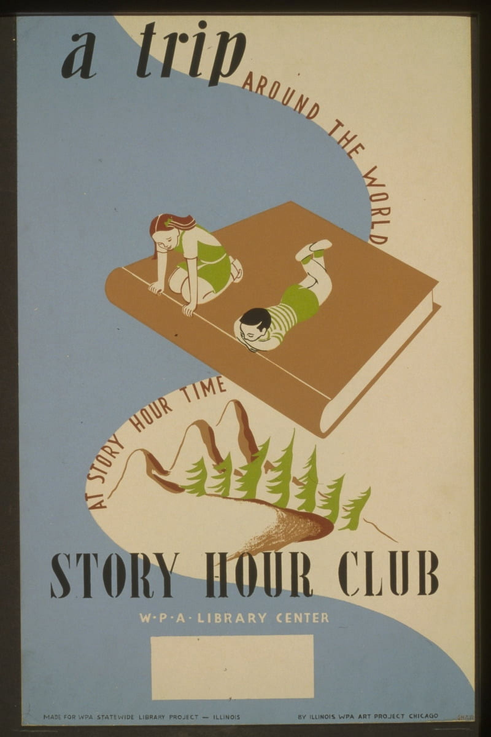 Print: A Trip Around The World At Story Hour Time Story Hour CLUB--W.P ...