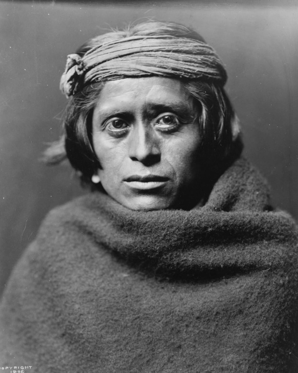 Print: A Zuni Man, 1903 - Walmart.com