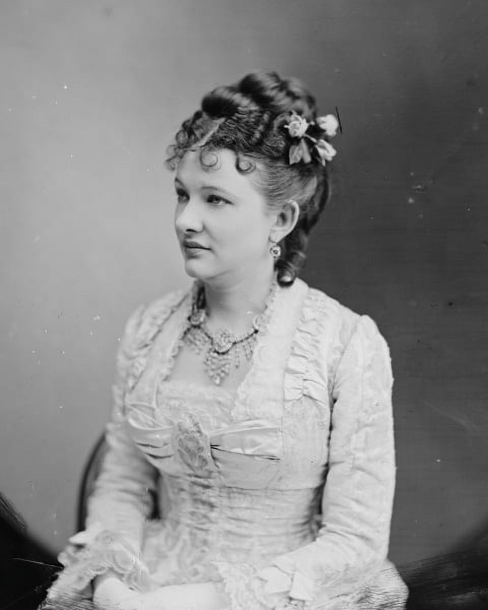 Print: Abbott, Emma. Singer, circa 1865 - Walmart.com