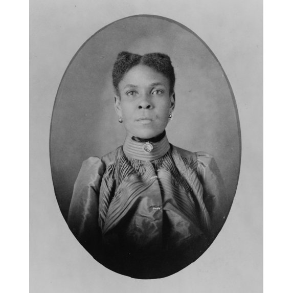 Print: African American Woman, Facing Front, View 2, 1899 - Walmart.com