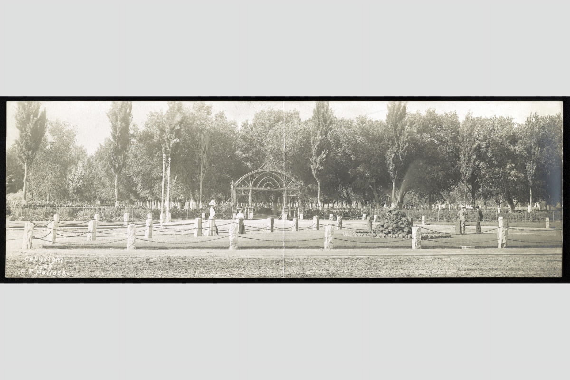 Print: Alamogordo, New Mexico, Alameda Park, Entrance, 1908 - Walmart ...