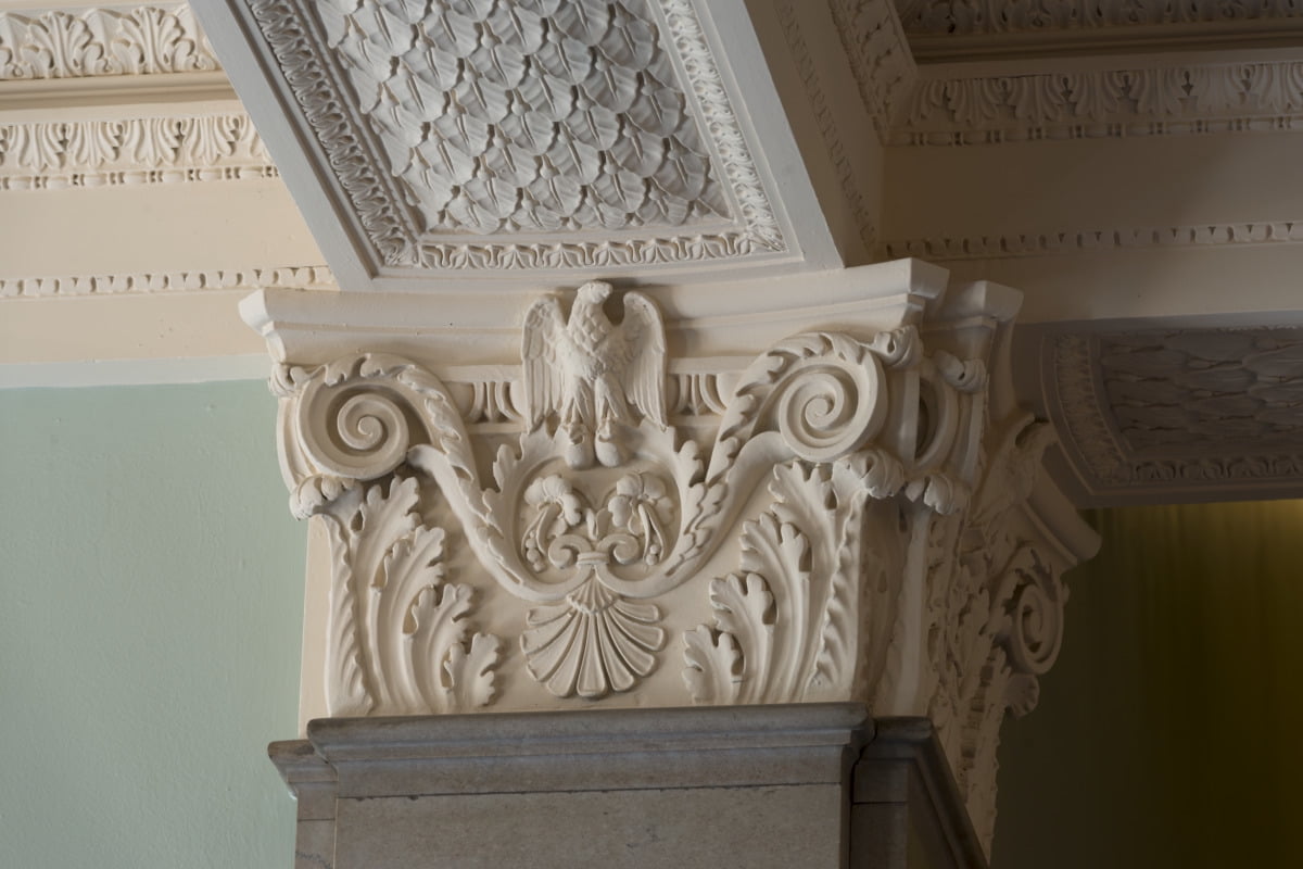 Print: Architectural Detail At The Ed Edmondson Courthouse, Also Known ...