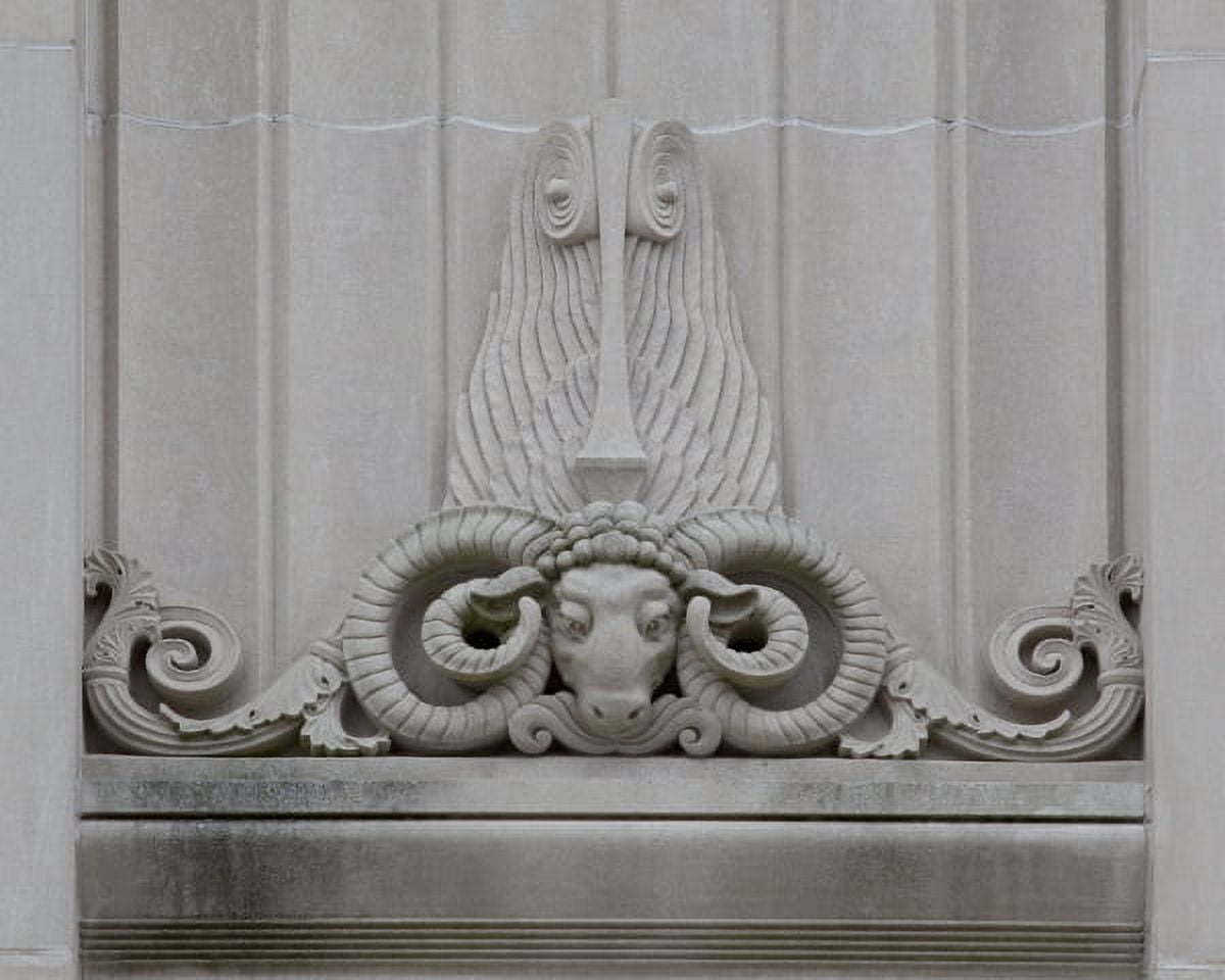 Print: Architectural Details From The Rogers Building In Downtown ...