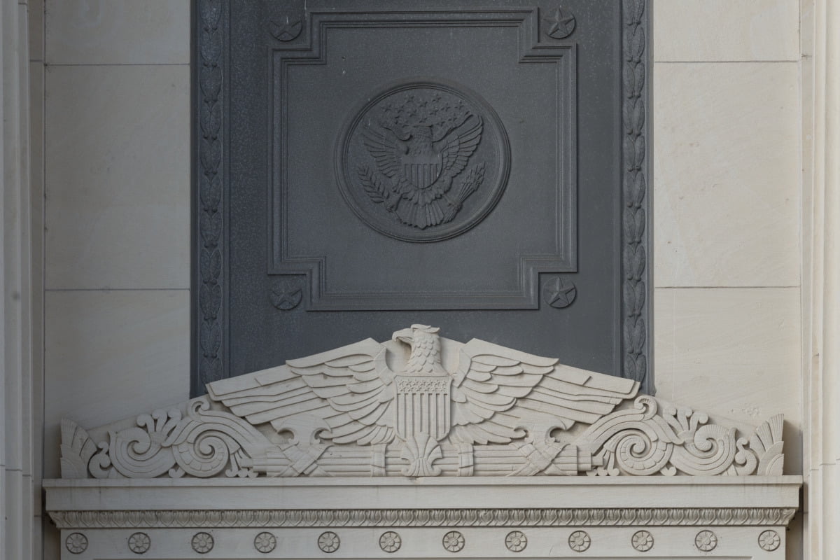 Print: Architectural Details. The Jack Brooks Federal Building In ...