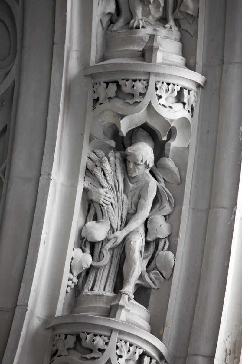 Print: Architectural Details, The Woolworth Building, New York, New ...