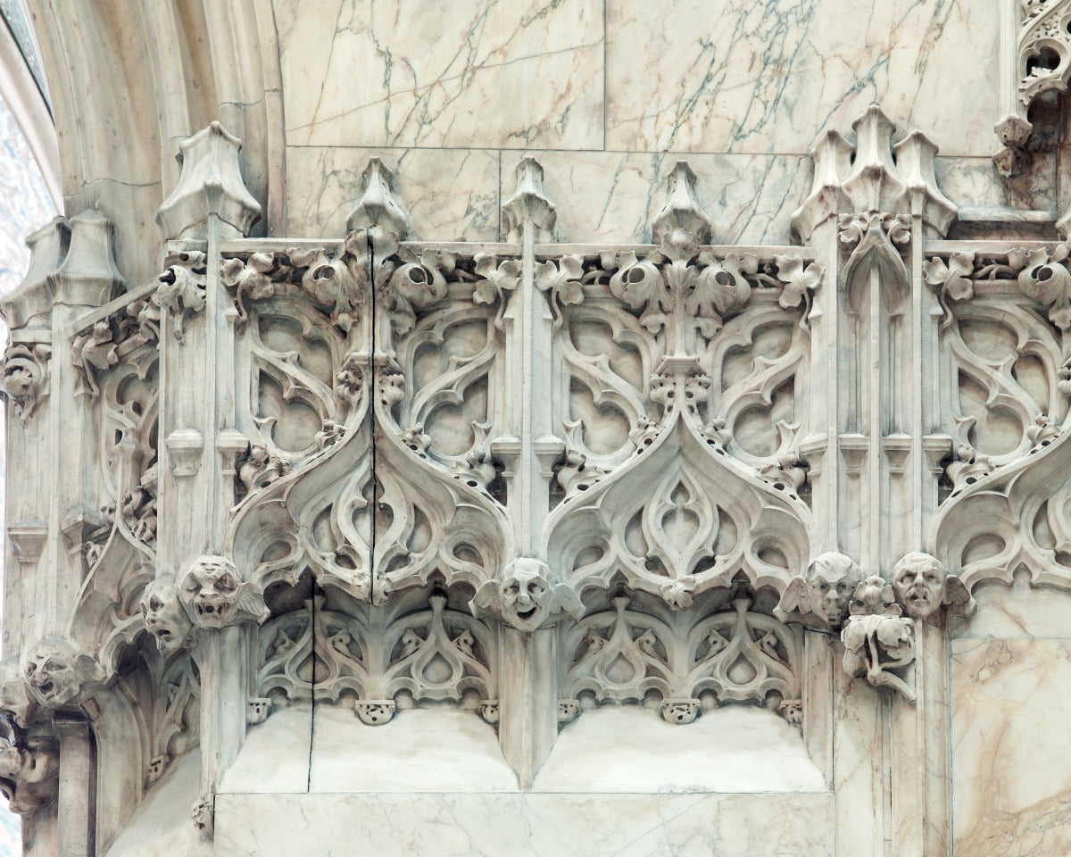 Print: Architectural Details, The Woolworth Building, New York, New ...