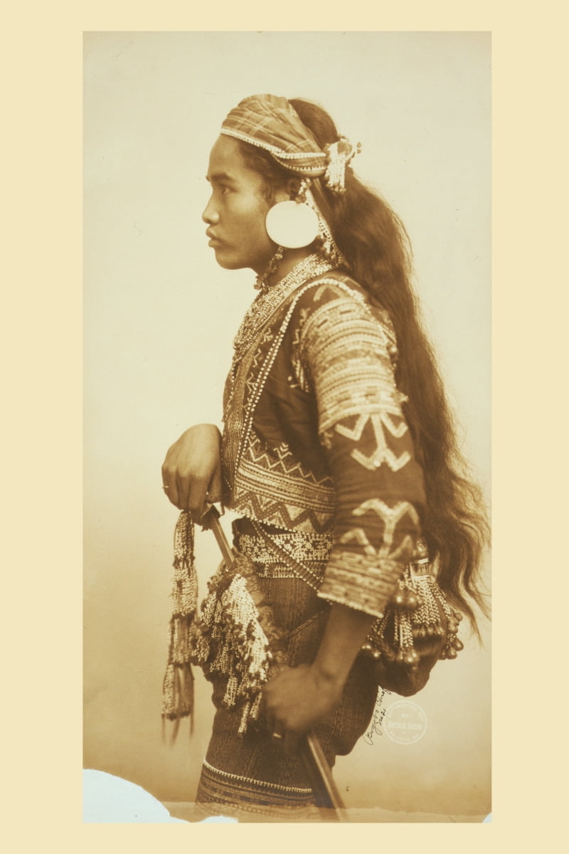 Print: Bagobo Chief, 1904 - Walmart.com