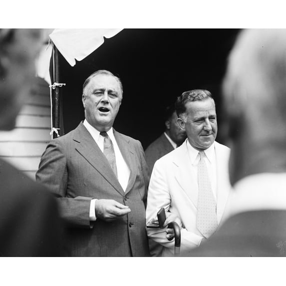 Print: Big Stick Man. President Roosevelt, Indiana This Photograph Made ...