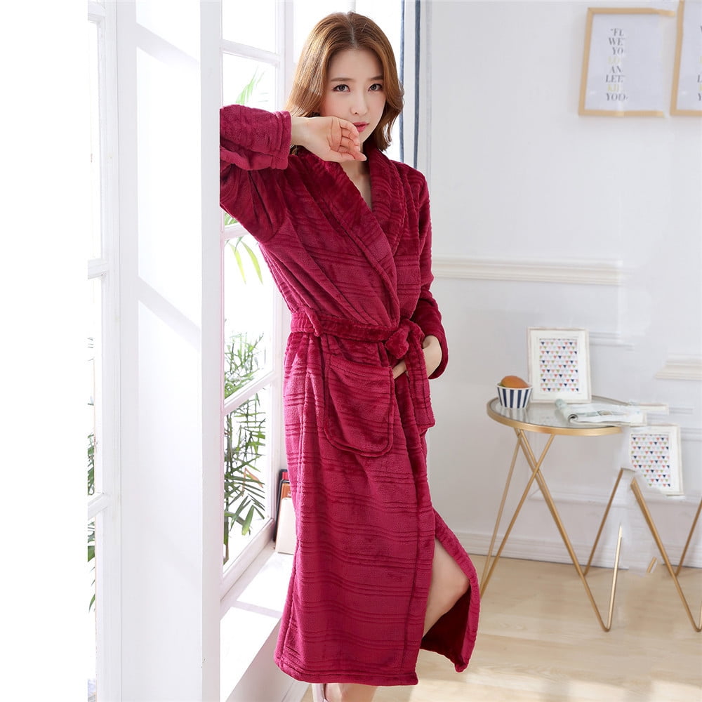 Print Black And White Cow Female Robe Home Clothing Nightwear Solid ...