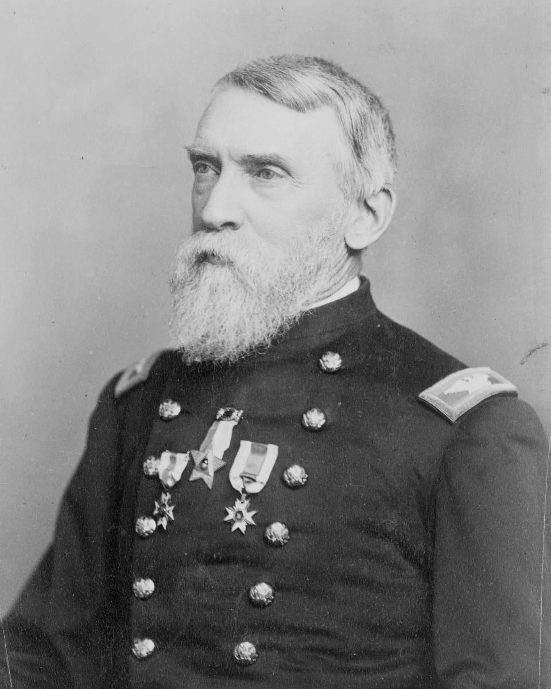 Print: Brig. Gen. C.C. Gilbert, circa 1861 - Walmart.com