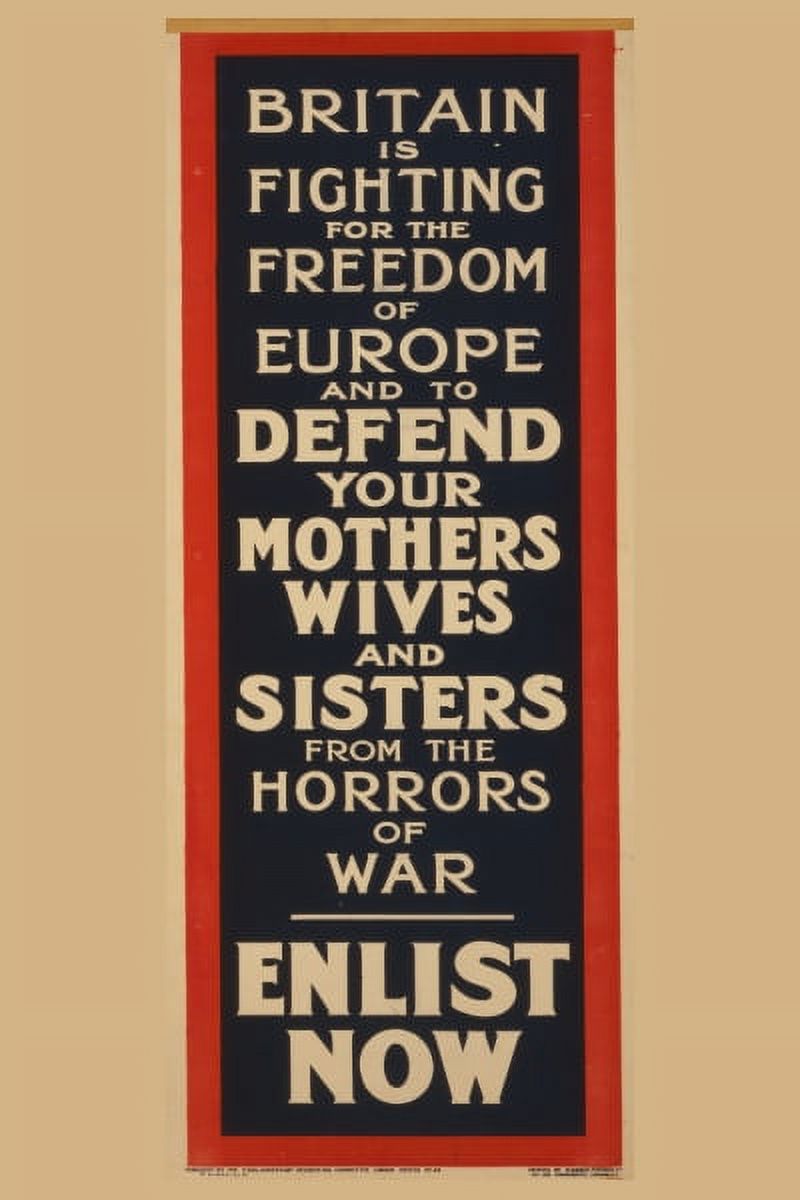 Print: Britain Is Fighting For The Freedom Of Europe And To Defend Your ...