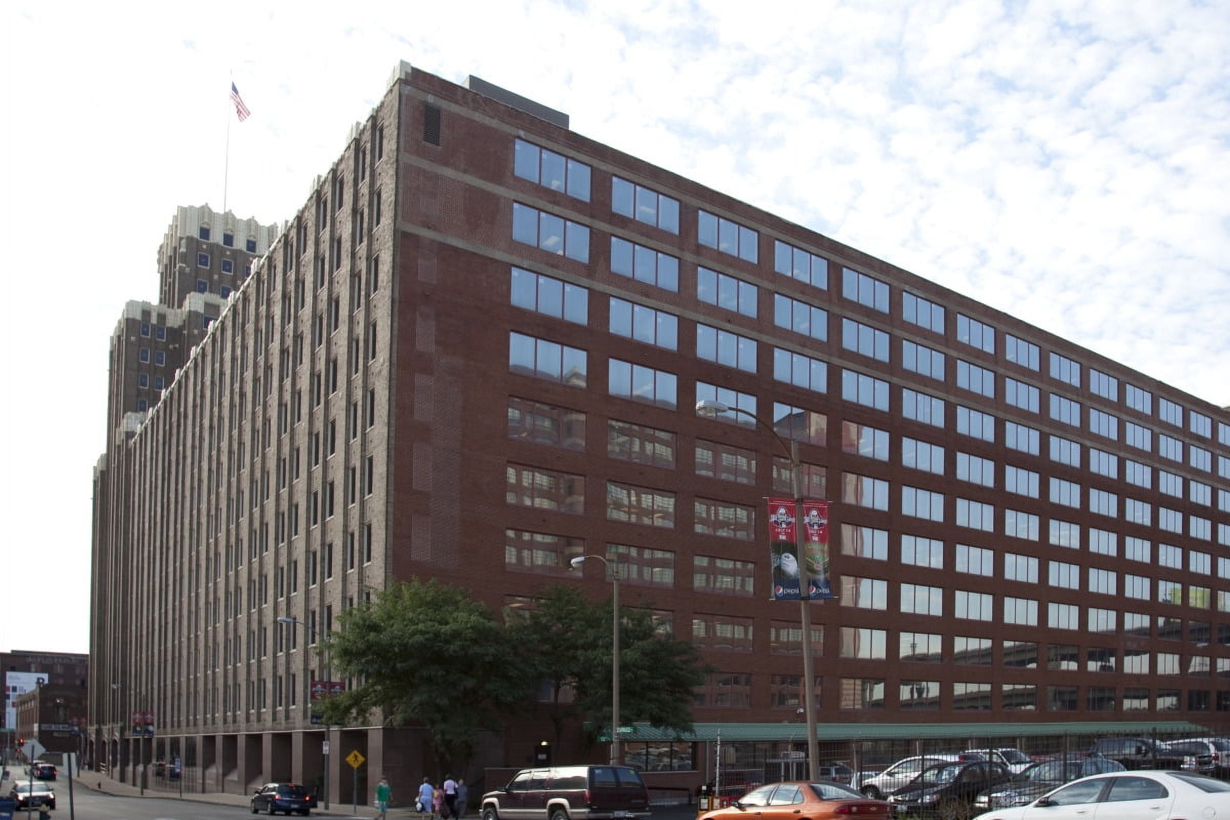 Print: Building From Rear, National Archives, St. Louis, Missouri, 2009 ...